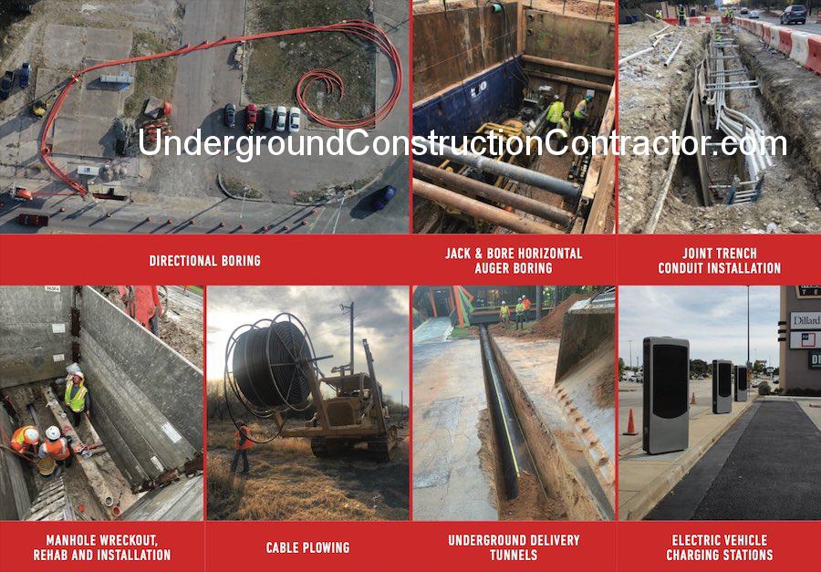 Electric Line Boring - Underground Construction Contractor